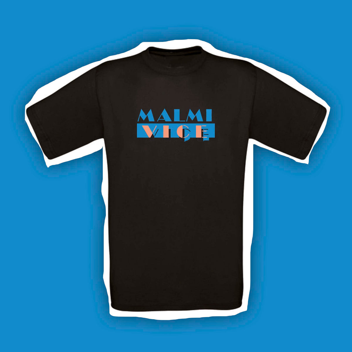 Malmi Vice - Logo T-paita – PRINT HELSINKI